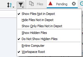 Java Perforce Workspace Root Is Showing Only Hard Drives Stack Overflow