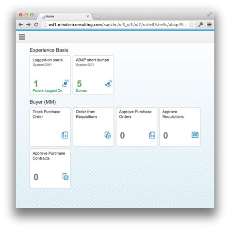 How To Setup The SAP Fiori Launchpad Mindset Consulting