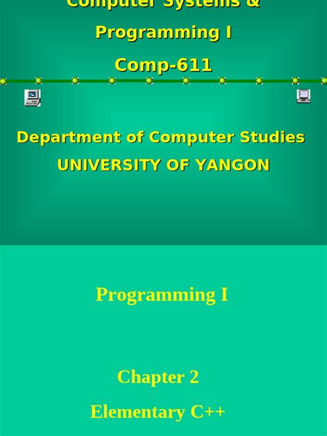 Comp611 Turbo C Chap 2 Pdf Integer Computer Science Computer
