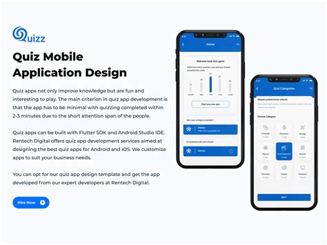 Dribbble Quiz App By Rentech Digital