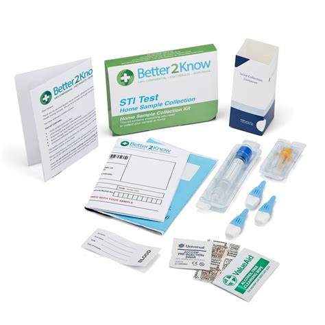 Full STI Screen Home Test Kit Family Planning Association