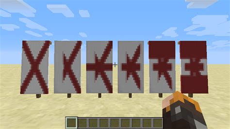 Как нарисовать свастику на флаге в майнкрафт