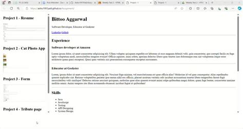 Aishwarya Patil On Linkedin Im Thrilled To Share My Recent Project Given By Geekster A Web