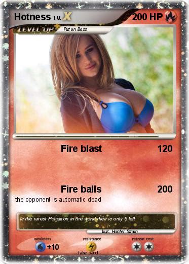 Pokémon Hotness 13 13 Fire Blast My Pokemon Card