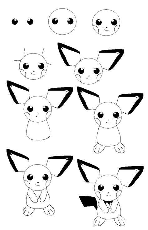 How To Draw Pichu By Timmy Gost On DeviantArt