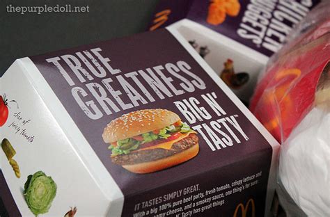 Daily Quickie Mcdonald S Big N Tasty The Purple Doll