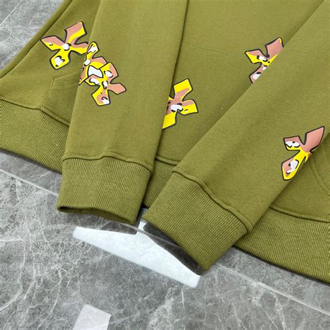 Chrome Heart Sex Army Green Hoodie