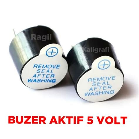 Jual Buzzer Aktif 5v Buzzer Active 5v Shopee Indonesia