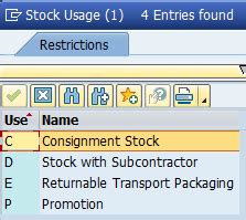 Solved Stock Usage In SAP EWM SAP Community