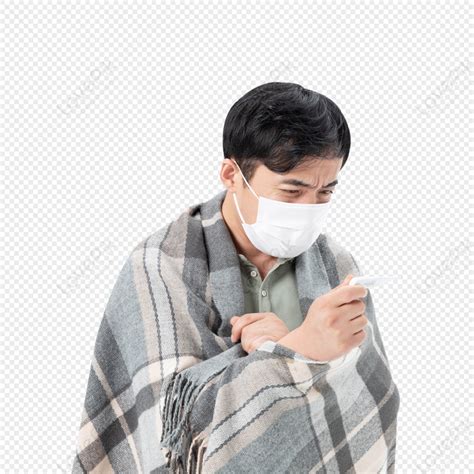 마스크를 쓰고 중년 남성 Png 일러스트 무료 다운로드 Lovepik