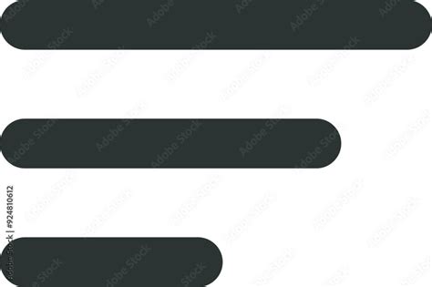 Hamburger Interface Menu Simple Line Minimal Ui Popup Burger Template