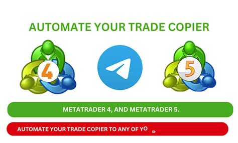 Create A Trade Copier Telegram Signal Copier Bot To Mt4 Mt5 By Austine