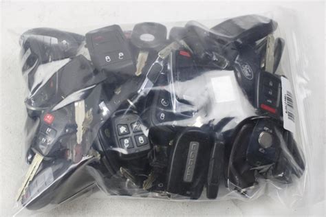 Assorted Key Fobs Property Room