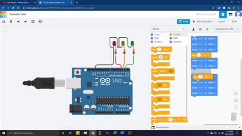 Belajar Tinkercad Tutorial Membuat Led Berkedip Kedip Dengan Arduino