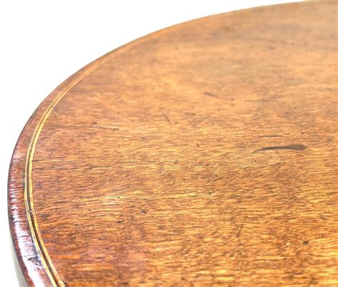 Georgian Mahogany Circular Wine Table Bada