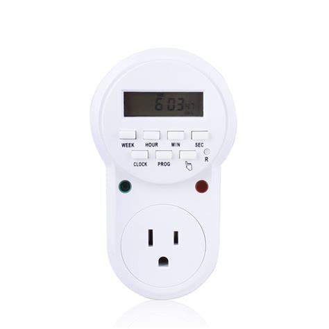 Digital Programmable Electronic Energy Saving Timer Socket Us Plug Switch Energy Save Energy