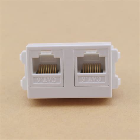 Seto 128 Type Double Rj45 Cat6 Netwerk Module Netw Vicedeal