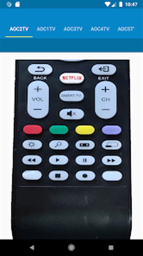 AOC TV Remote Control Para Android Descargar