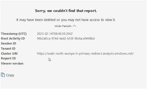 User Access To Embedded Paginated Report In Power Bi Dashboard Cannot