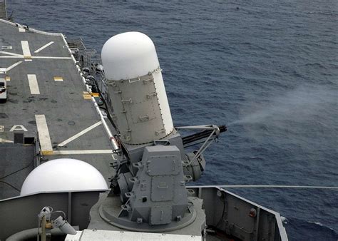 Phalanx Ciws Naval Advanced Close In Weapon System