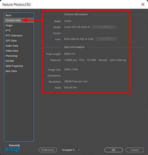 How To Show And Edit Exif Data In Adobe Photoshop