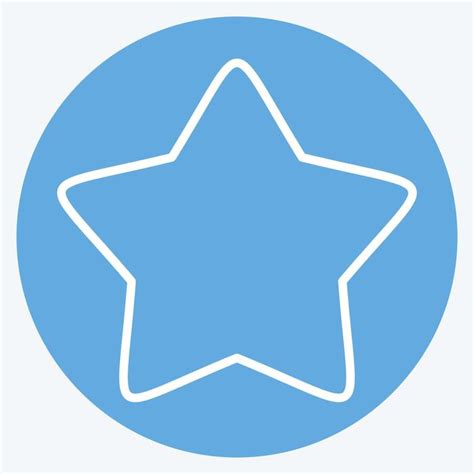Blue Star Icon Vector Art Icons And Graphics For Free Download