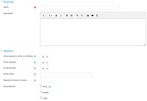 Custom Certificate Module MoodleDocs