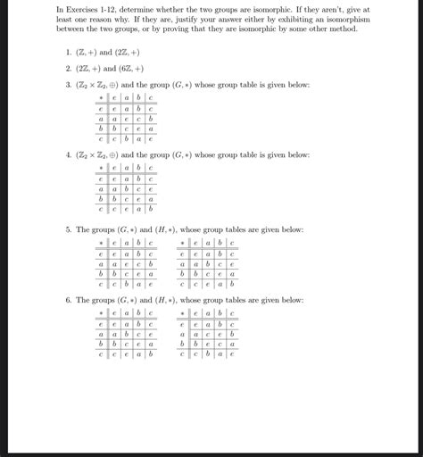 solved in exercises 1 12 ﻿determine whether the two groups