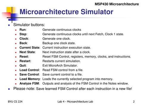 Ppt Lab 4 Msp430 Microarchitecture Powerpoint Presentation Free