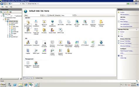 Solved How Do I Make A Change In IIS Running On Server R So That The Default Website