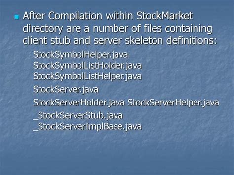 Building A Corba Server Ppt Download