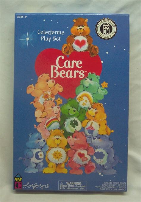 Vintage Style Kahootz Care Bears Colorforms Play Set 2019 Colorforms Vintage Style Kahootz Care Bears Colorforms Play Set 2019 Colorforms