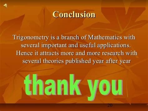 Mathematics Ppt On Trigonometry Ppt