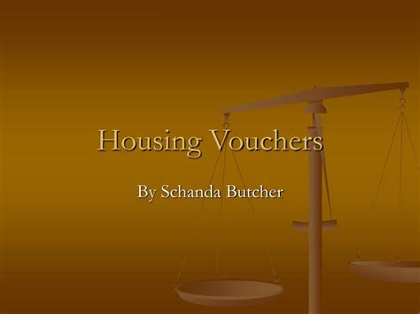 PPT Housing Vouchers PowerPoint Presentation Free Download ID 3756756