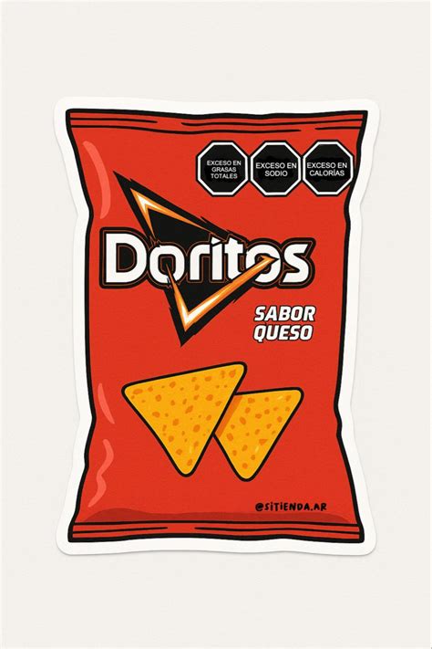 Sticker Doritos Doritos Aesthetic Dibujo Doritos Animados Doritos