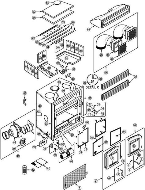 Diagram Of Fireplace Parts And Their Functions