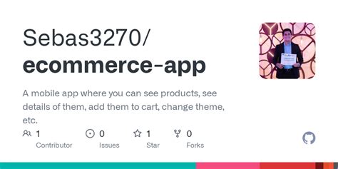 GitHub Sebas Ecommerce App A Mobile App Where You Can See Products See Details Of Them