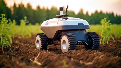 Premium Photo Agriculture Farm Management Generative Ai Agricultural Robots