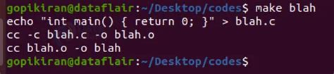 Makefile In Linux Dataflair