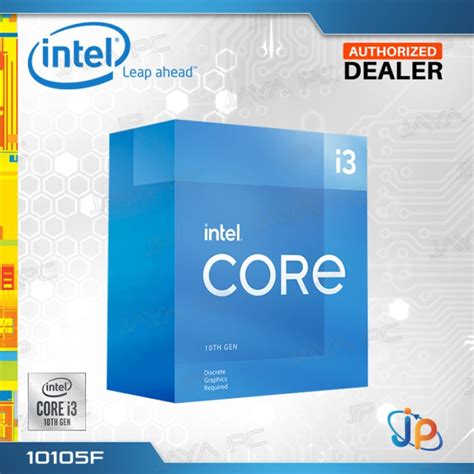 Jual Processor Intel Core I3 10105F Box Comet Lake Socket LGA 1200 Shopee Indonesia