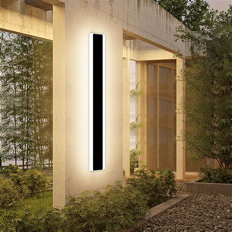 White Outdoor Wall Sconce Lights Eglo Duanera White Sensor Coach Light