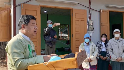 ၇၅ နှစ်မြောက် စိန်ရတုပြည်ထောင်စုနေ့ကို ကြိုဆိုဂုဏ်ပြုသောအားဖြင့် မြန်အောင်မြို့ အမှတ် ၄ ရပ်ကွက