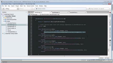 36 Delays Code Review Build 2048 Puzzle Game In Unity 3d Youtube