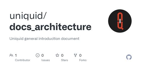 Github Uniquid Docs Architecture Uniquid General Introduction Document