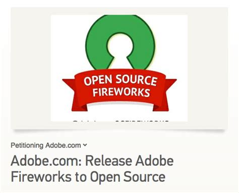 Petition Calls On Adobe To Open Source Fireworks Creative Bloq