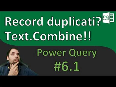 PowerQuery Text Combine YouTube
