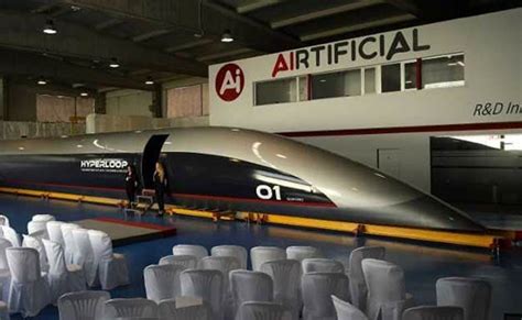 Worlds First Full Scale Hyperloop Passenger Capsule Unveiled