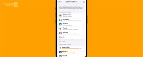 See How Apps Use IPhone Privacy Permissions