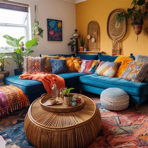 Bohemian Look Living Room