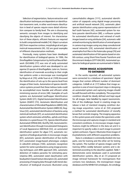 How Automated Image Analysis Techniques Help Scientists In Species Identification And